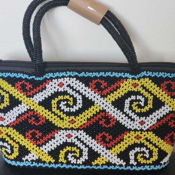 BATIK INDONESIA | Bags | Handcrafted Ethnic Borneo Batik Design Purse ...
